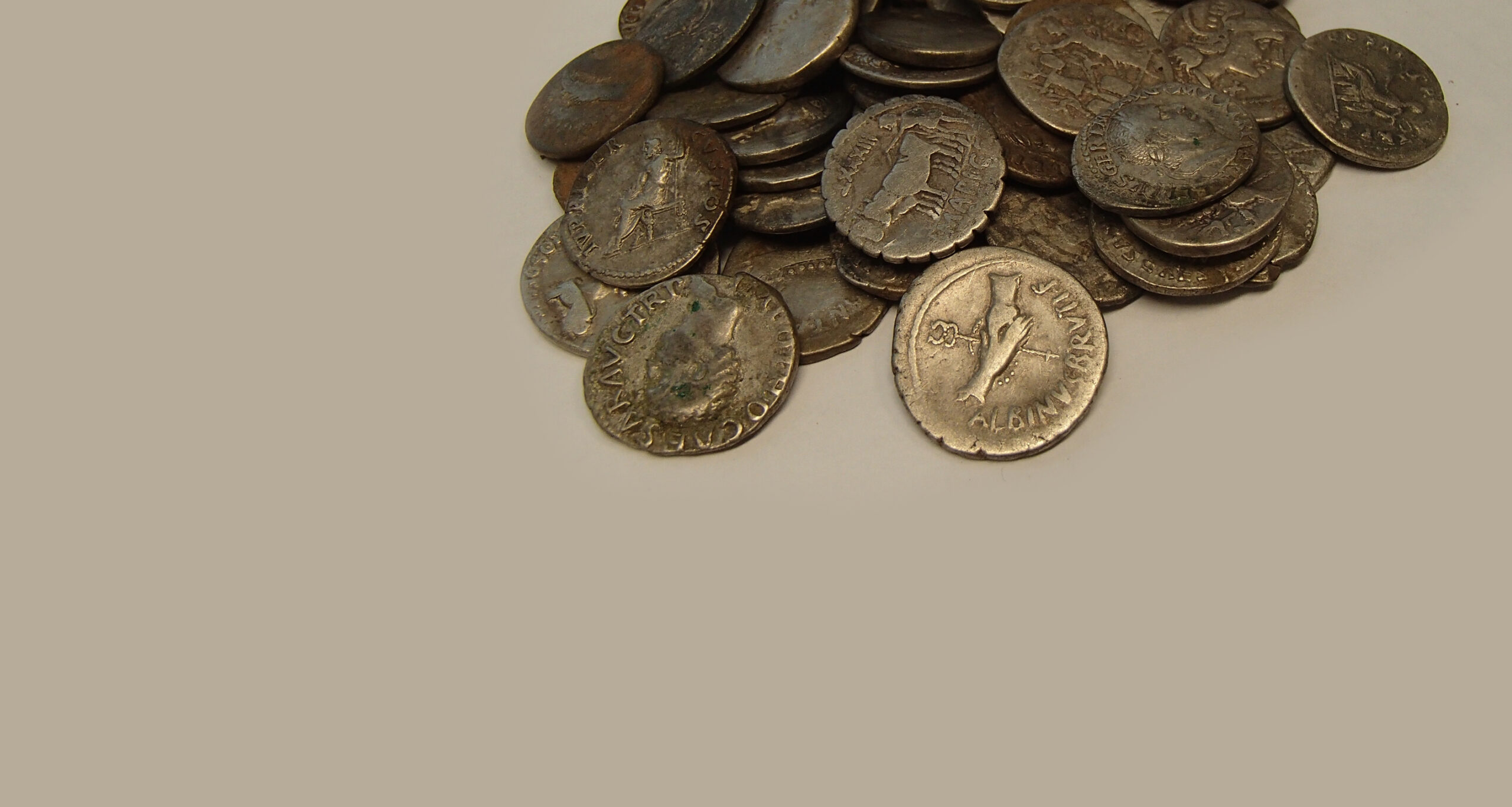 A rare Roman coin hoard acquired by Dorset Museum in 2022 has gone on ...