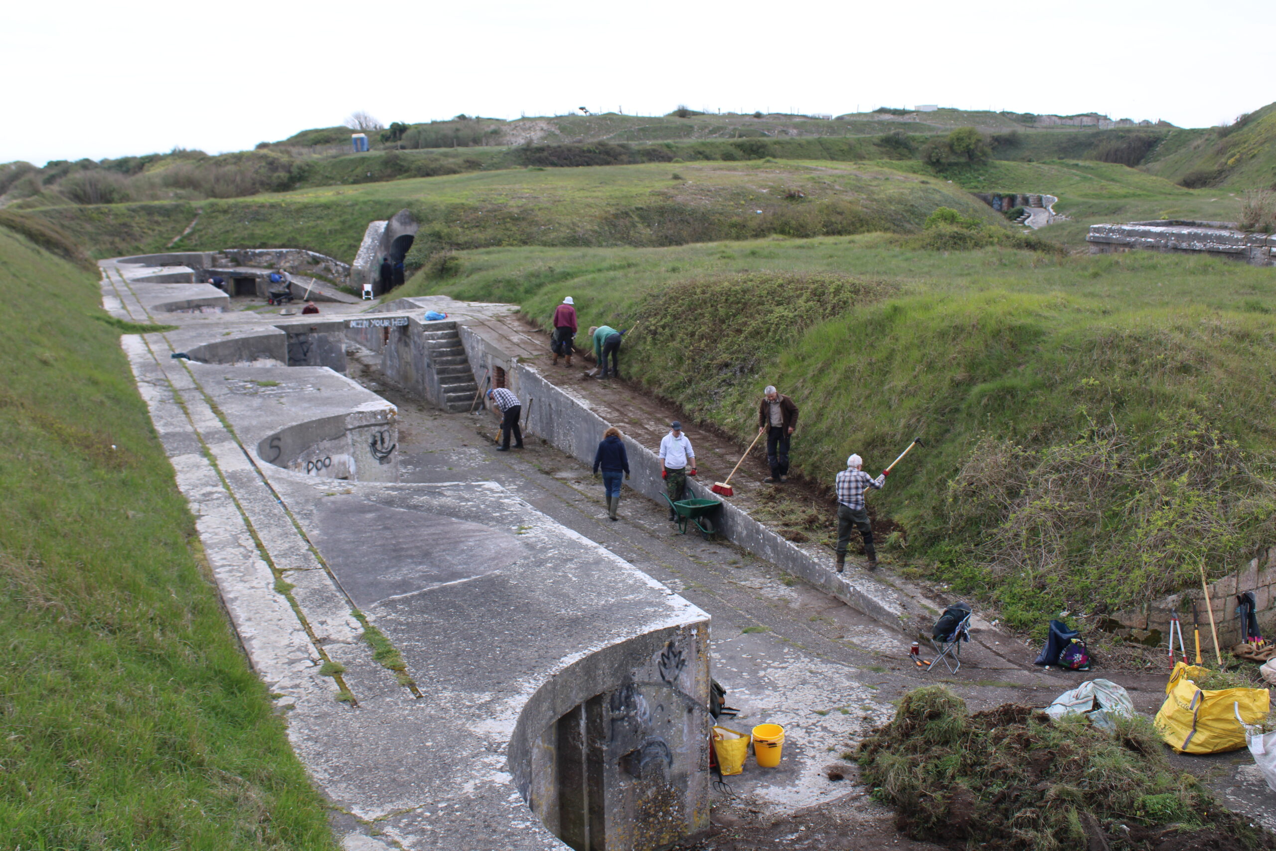 High Angle Battery on Portland | Steve Wallis – Dorset Museum & Art Gallery